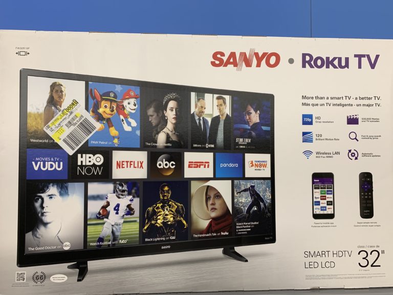 Sanyo 32" Class 2K (720P) Smart Roku TV (FW32R19F) | AAA CRS INC ...