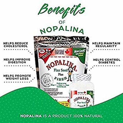 NOPALINA Flax Seed Plus Fiber 32OZ (2LB) Bag only | AAA CRS INC ...